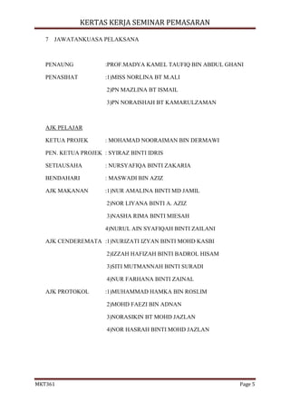 Kertas kerja seminar | DOCX