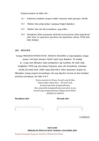 Kertas konsep program pemantapan pengajaran abad ke 21 | DOCX