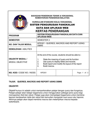 Kertas penerangan m301 | DOCX