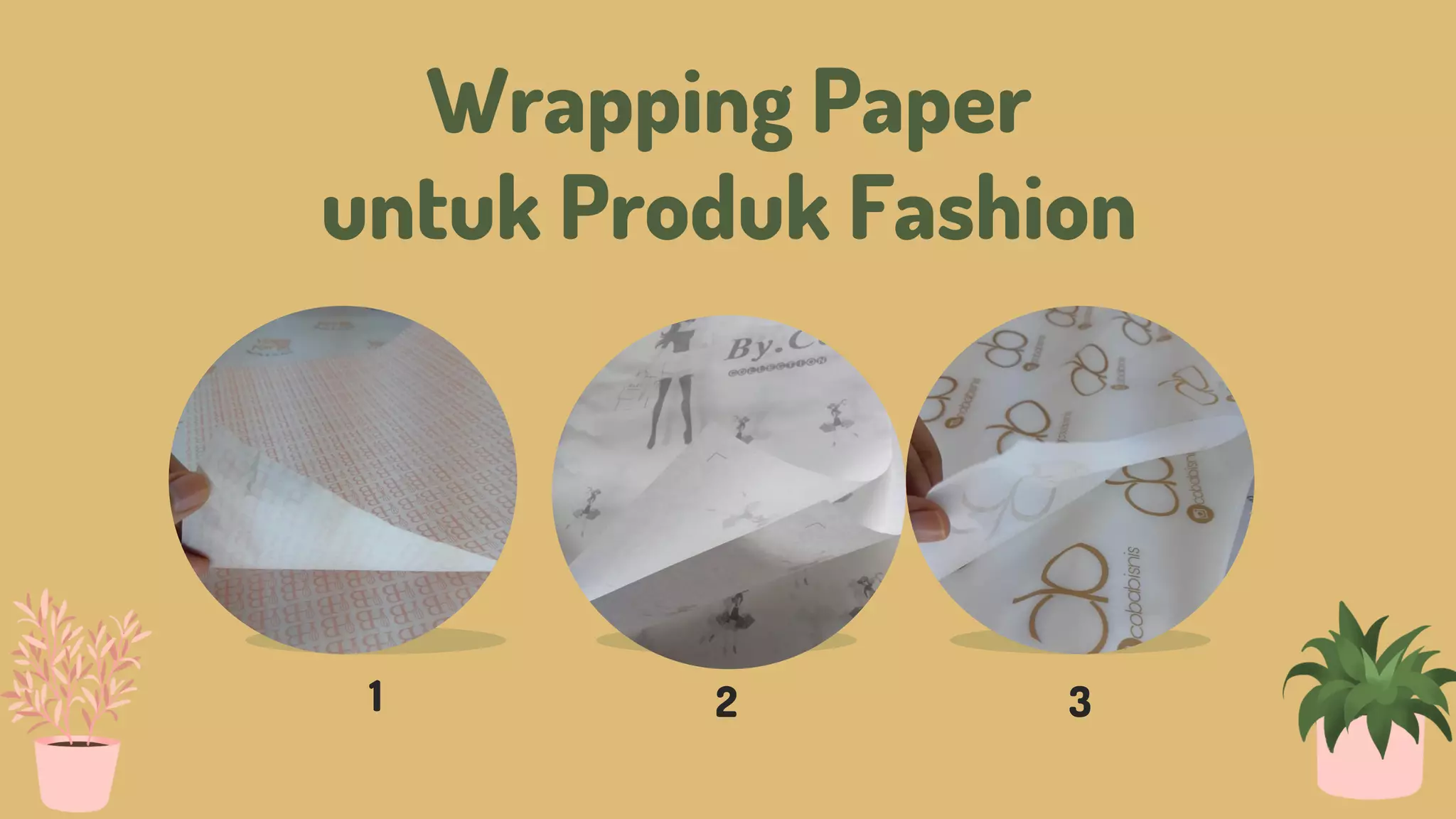 Cetak Wrapping Paper dan Kertas Roti Murah | PPT