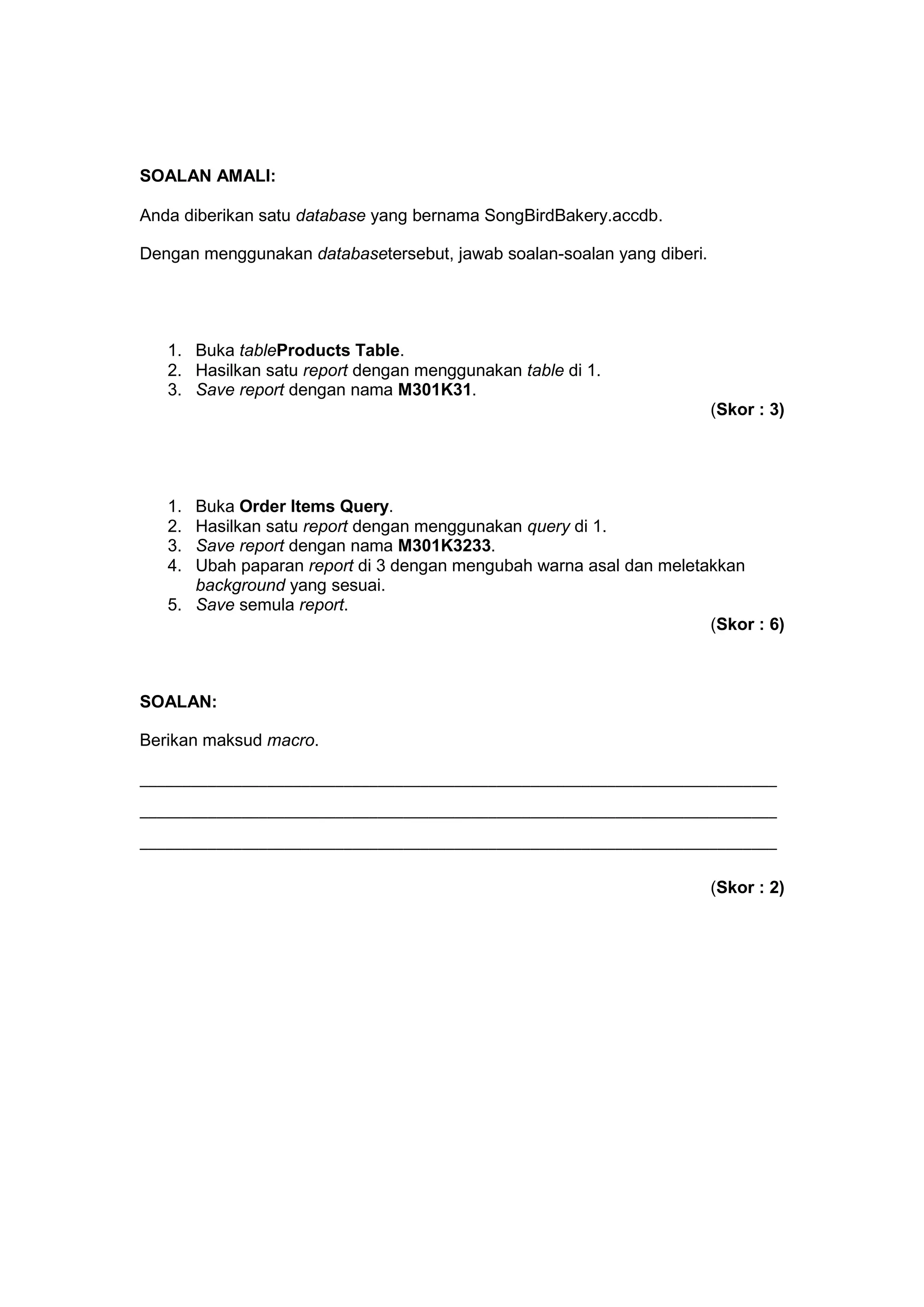 Kertas tugasan | DOCX