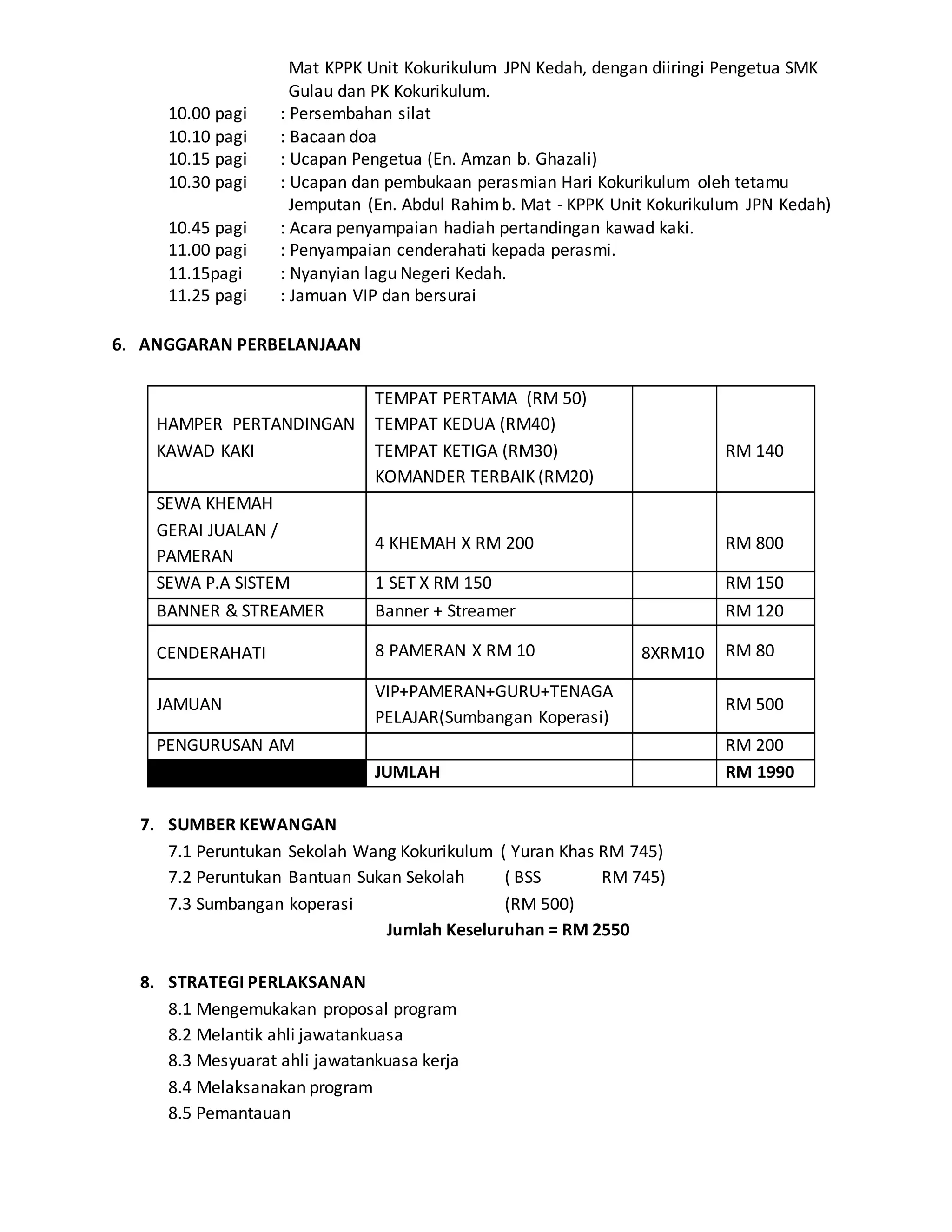 Kerts kja sambutn hari raya | PDF