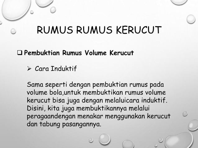 Kerucut | PPT | Free Download