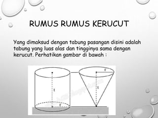 Kerucut | PPTX
