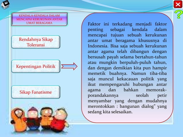 Kerukunan antar umat beragama | PPTX