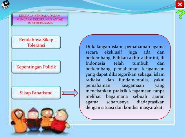 Kerukunan antar umat beragama | PPTX