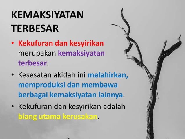 Kerusakan Dunia: Penyebab dan Solusinya | PPT