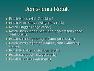 Kerusakan jalan | PDF