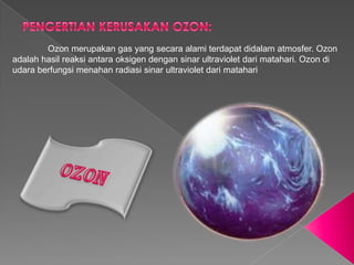 Kerusakan ozon | PPT
