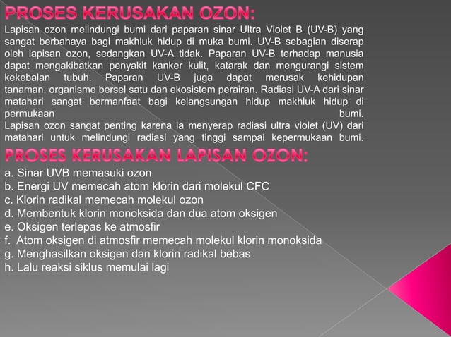 Kerusakan ozon | PPT
