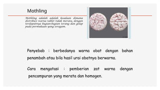 MATERI INI mengenai kerusakan pada tablet | PPTX