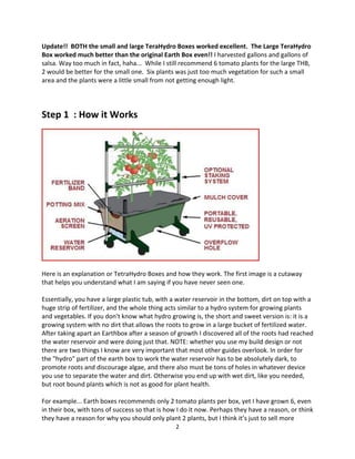DIY Hydro-Rubbermaid Planter | PDF