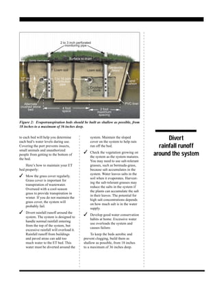 Evapotranspiration Bed Wastewater Treatment and Gardening | PDF