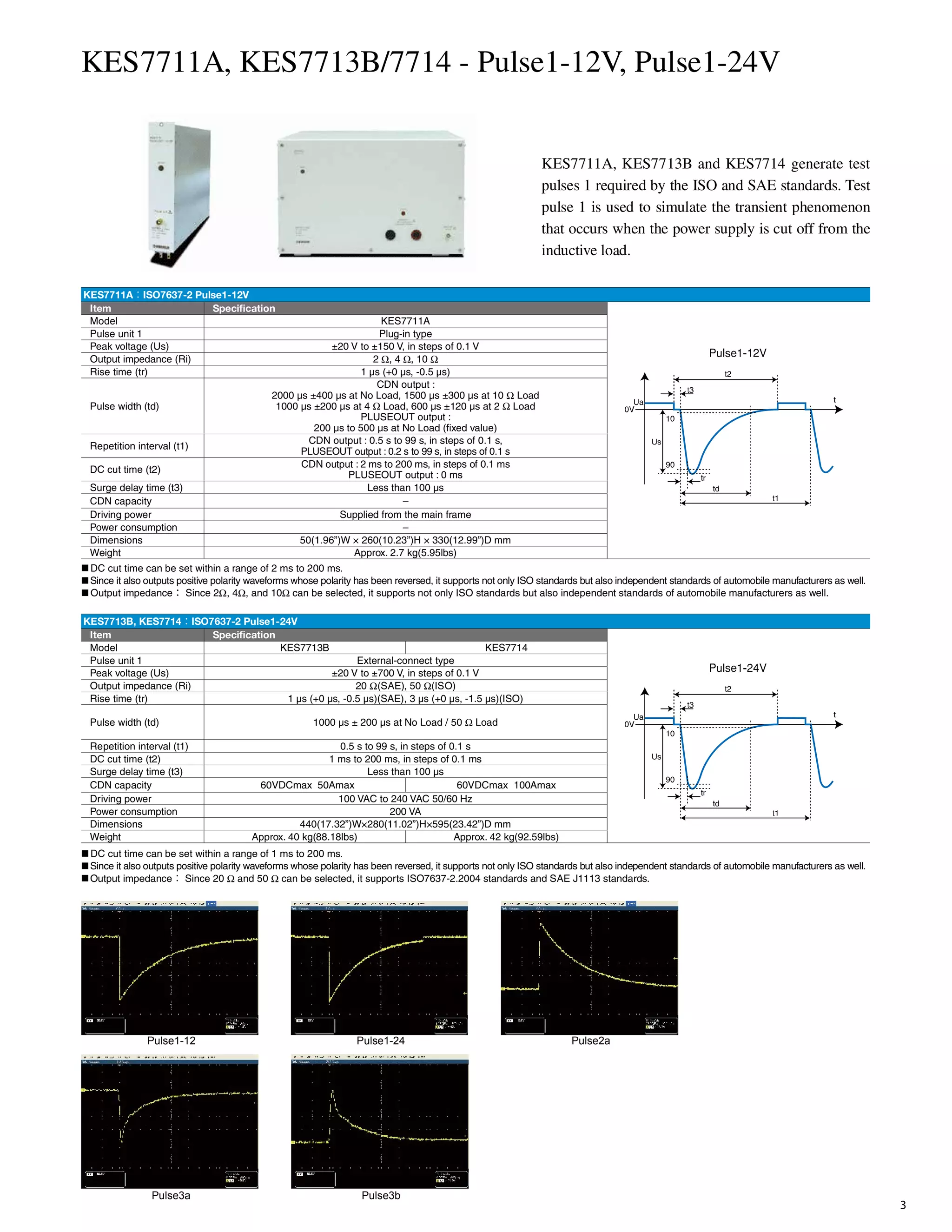 Kikusui Kes7000 Transient Immunity Tester / Voltage Variation Simulator ...