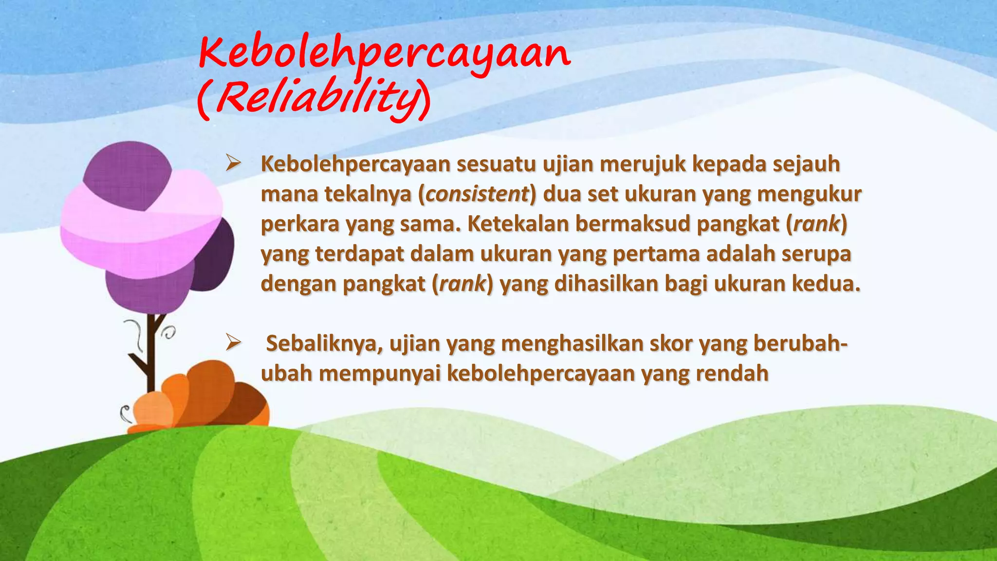 Kesahan dan kebolehpercayaan | PPTX