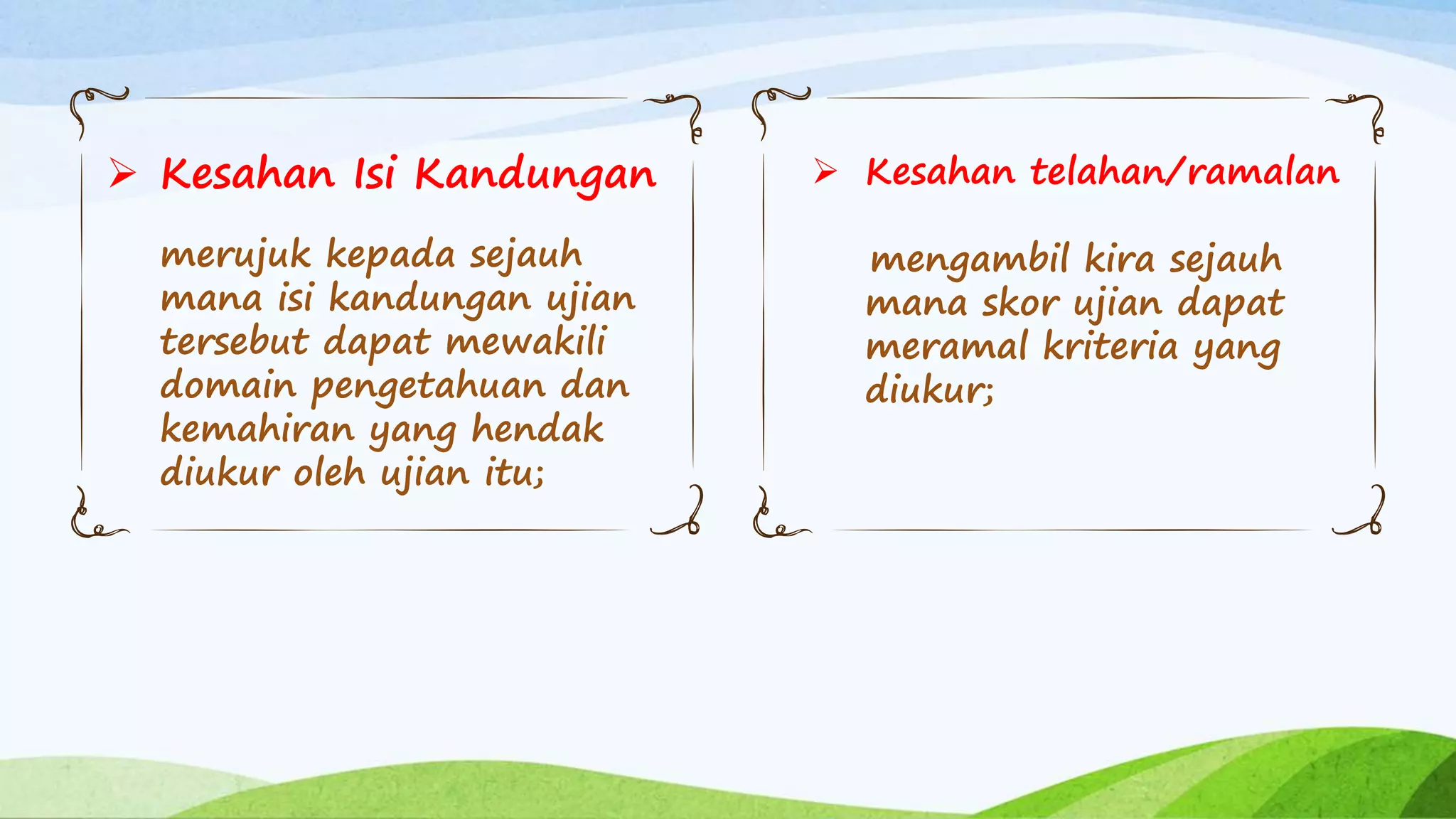 Kesahan dan kebolehpercayaan | PPTX