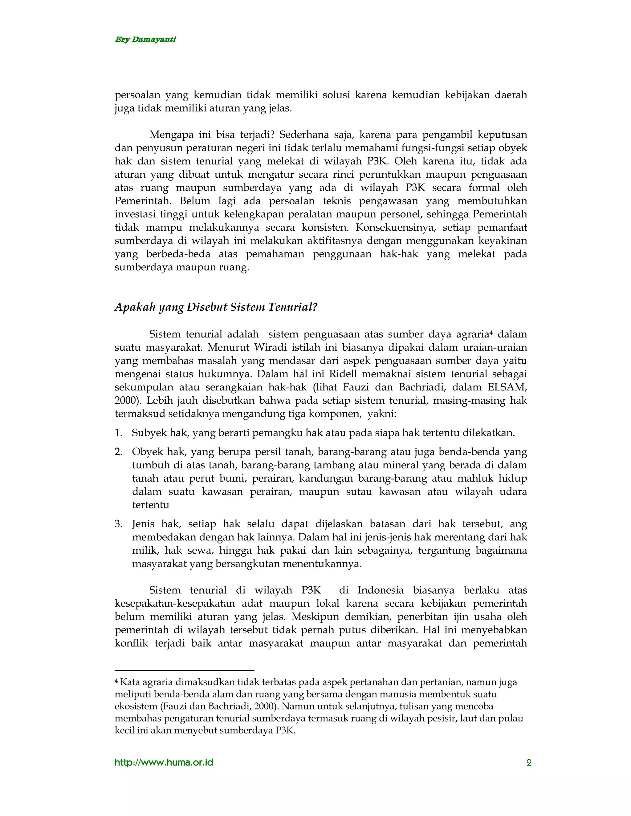 Kesalahan pengelolaan wilayah pesisir | PDF