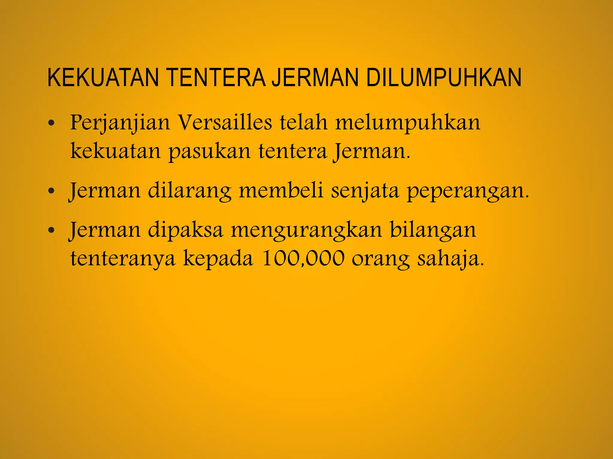Kesan perang dunia pertama dalam bidang politik (sej stpm sem 1) | PPTX