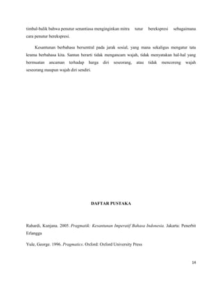 PRINSIP KESANTUNAN | DOC