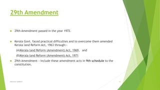 Kesavananda Bharti vs State of Kerala | PPTX