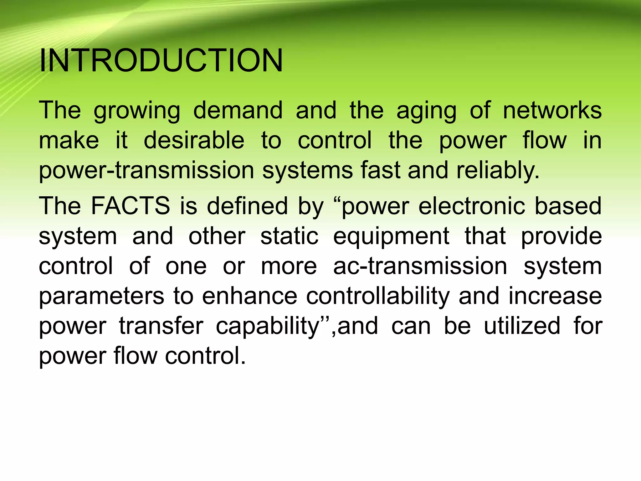 distributed power flow controller | PPTX