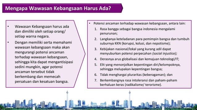 Peran Generasi Muda dalam Memelihara dan Memantapkan Wawasan Kebangsaan | PDF