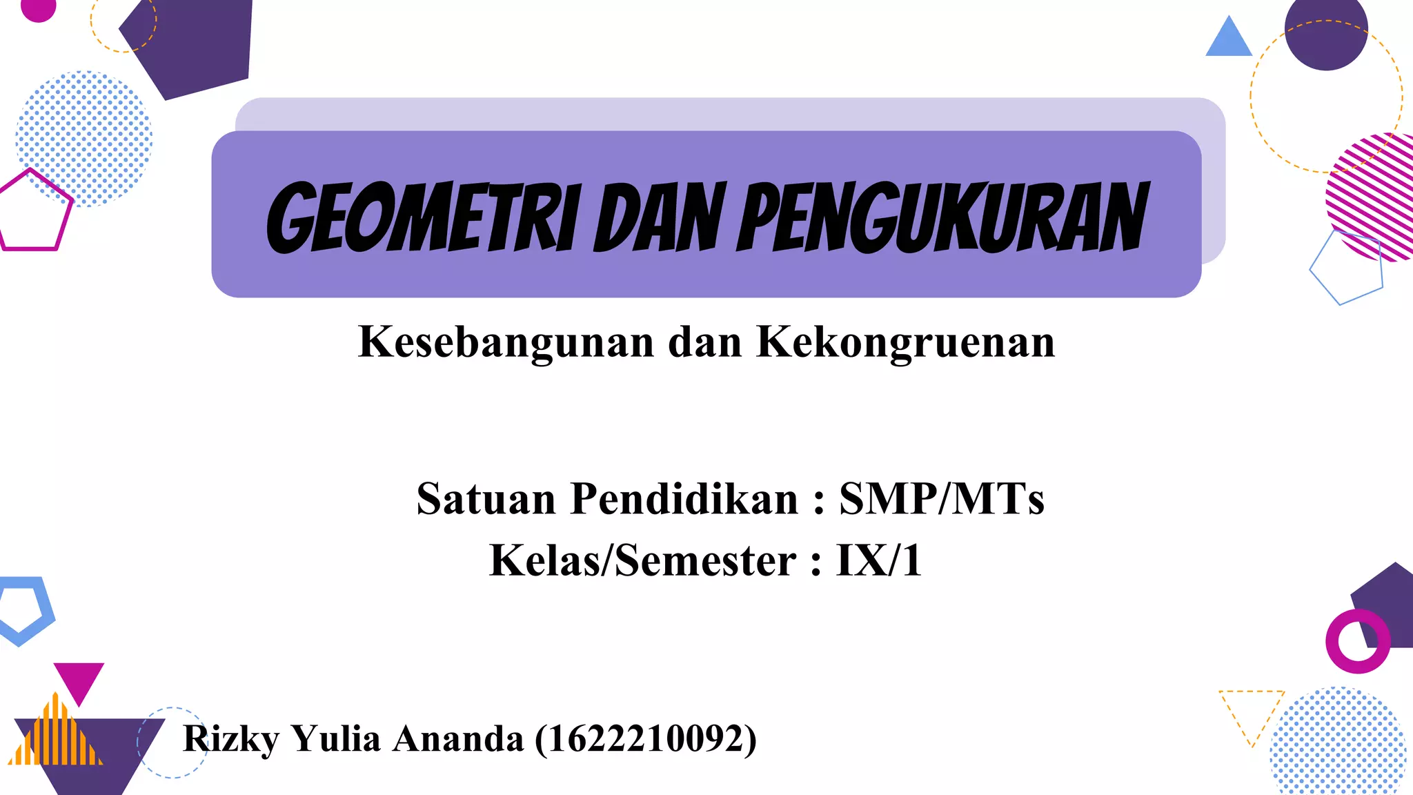 Kesebangunan dan Kekongruenan | PPTX