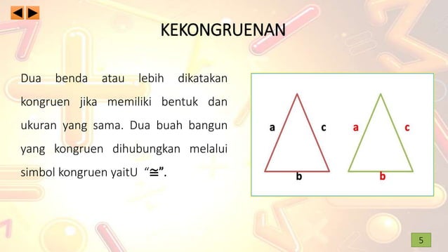 Kesebangunan dan kekongruenan (sherly permata sari) | PPTX