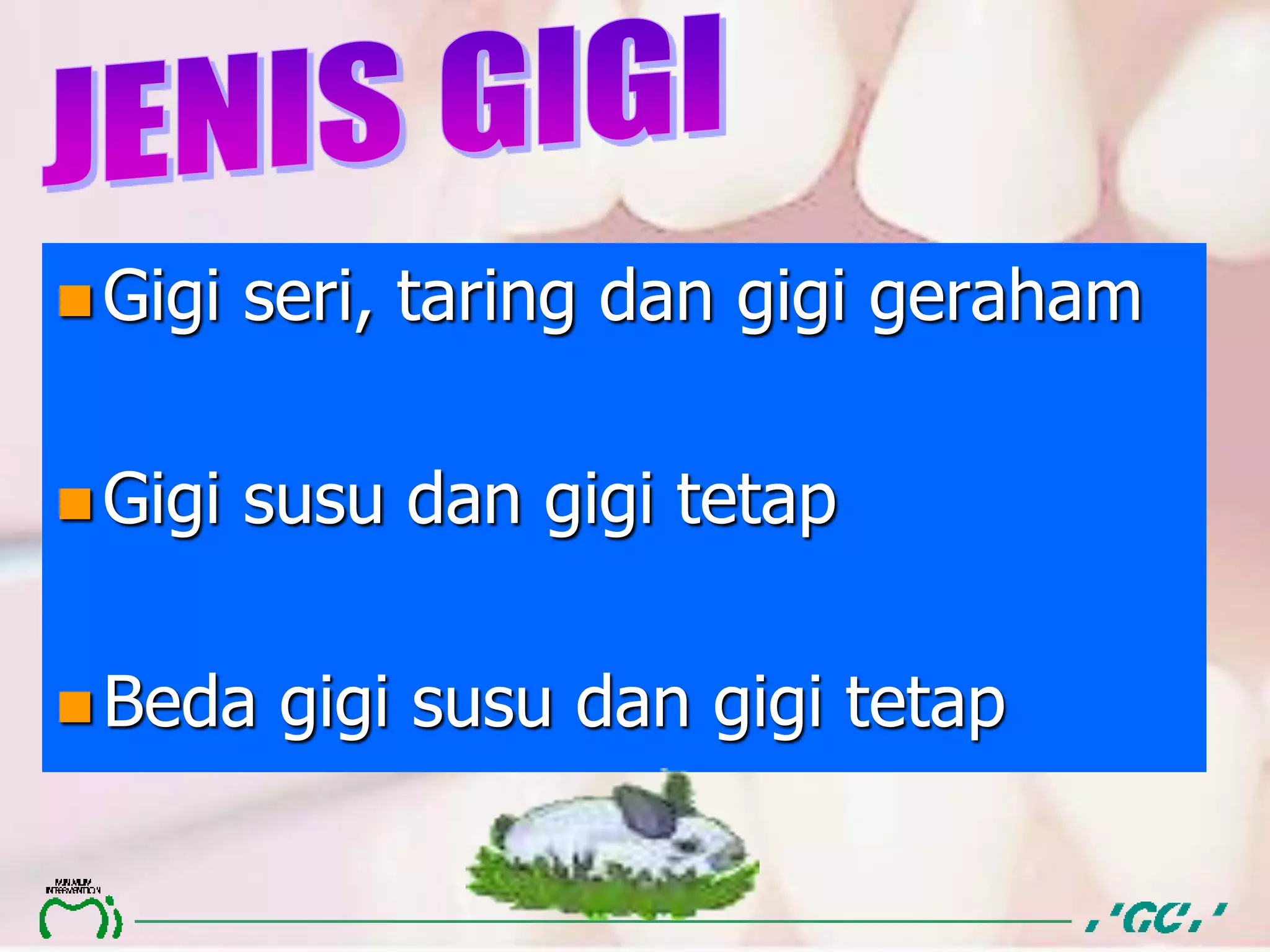 Kesehatan gigi anak prasekolah | PPT