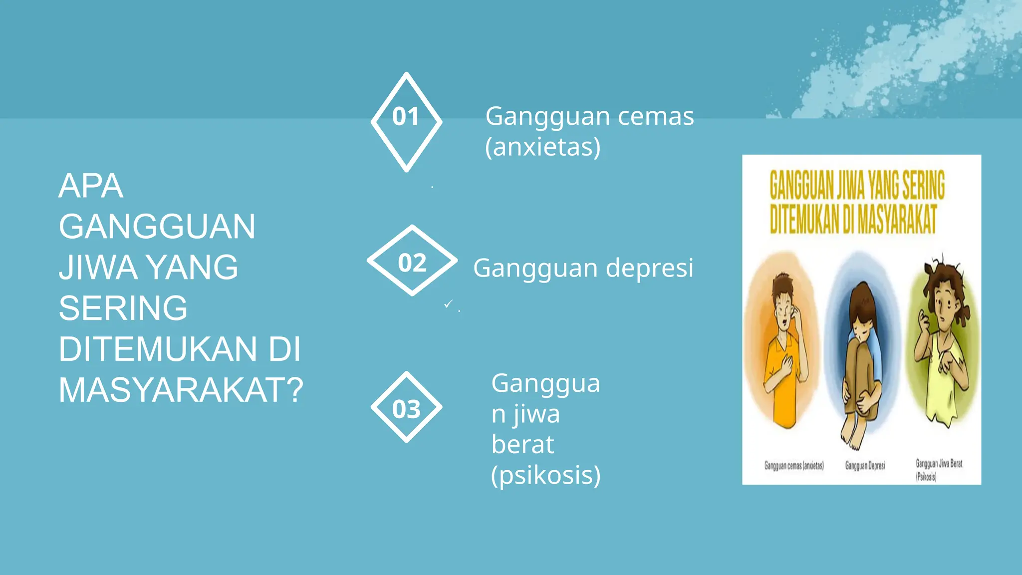 kesehatan jiwa untuk kader di wilayah kerja | PPTX