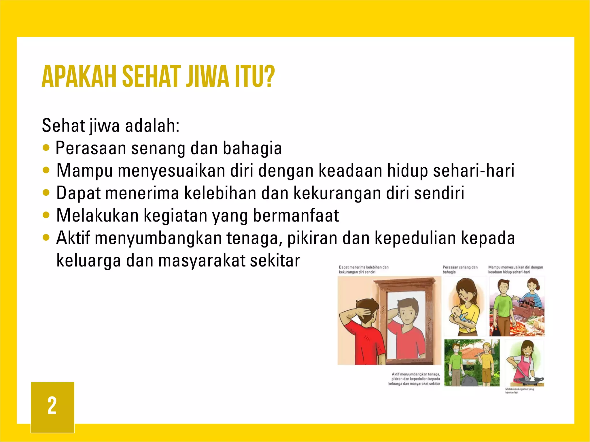 Kesehatan Jiwa di Masyarakat (Versi Grafis Sangat Menarik) | PPT