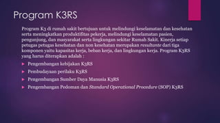 Kesehatan keselamatan kerja (k3) di rumah | PPTX