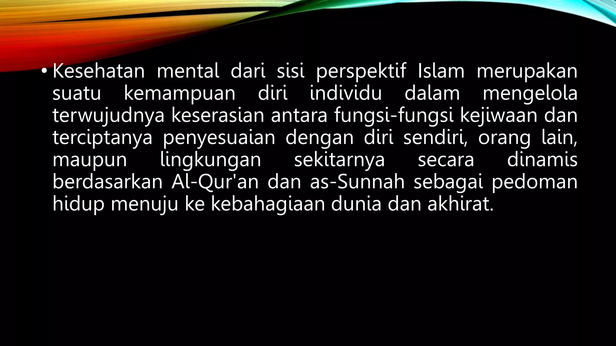 Kesehatan Mental dalam Perspektif Agama.pptx