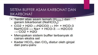 KESEIMBANGAN ASAM BASA PADA SISTEM RESPIRASI DAN PERTUKARAN.pptx