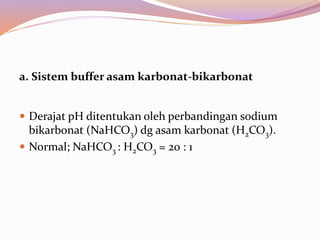 Keseimbangan asam basa tubuh | PPTX