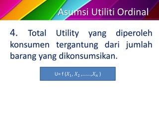 KESEIMBANGAN KONSUMEN PENDEKATAN ORDINAL.pptx