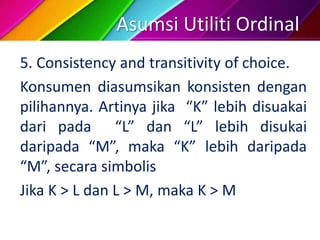 KESEIMBANGAN KONSUMEN PENDEKATAN ORDINAL.pptx