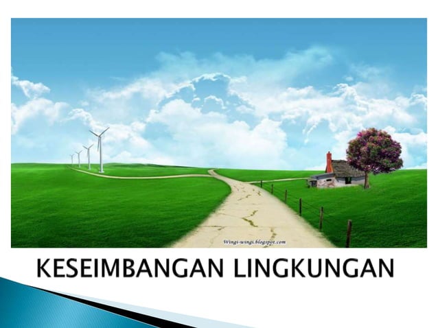 Keseimbangan lingkungan | PPTX
