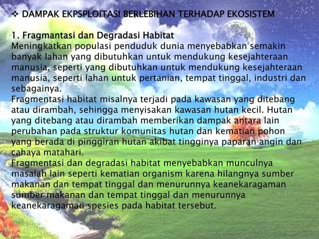 Keseimbangan lingkungan | PPTX