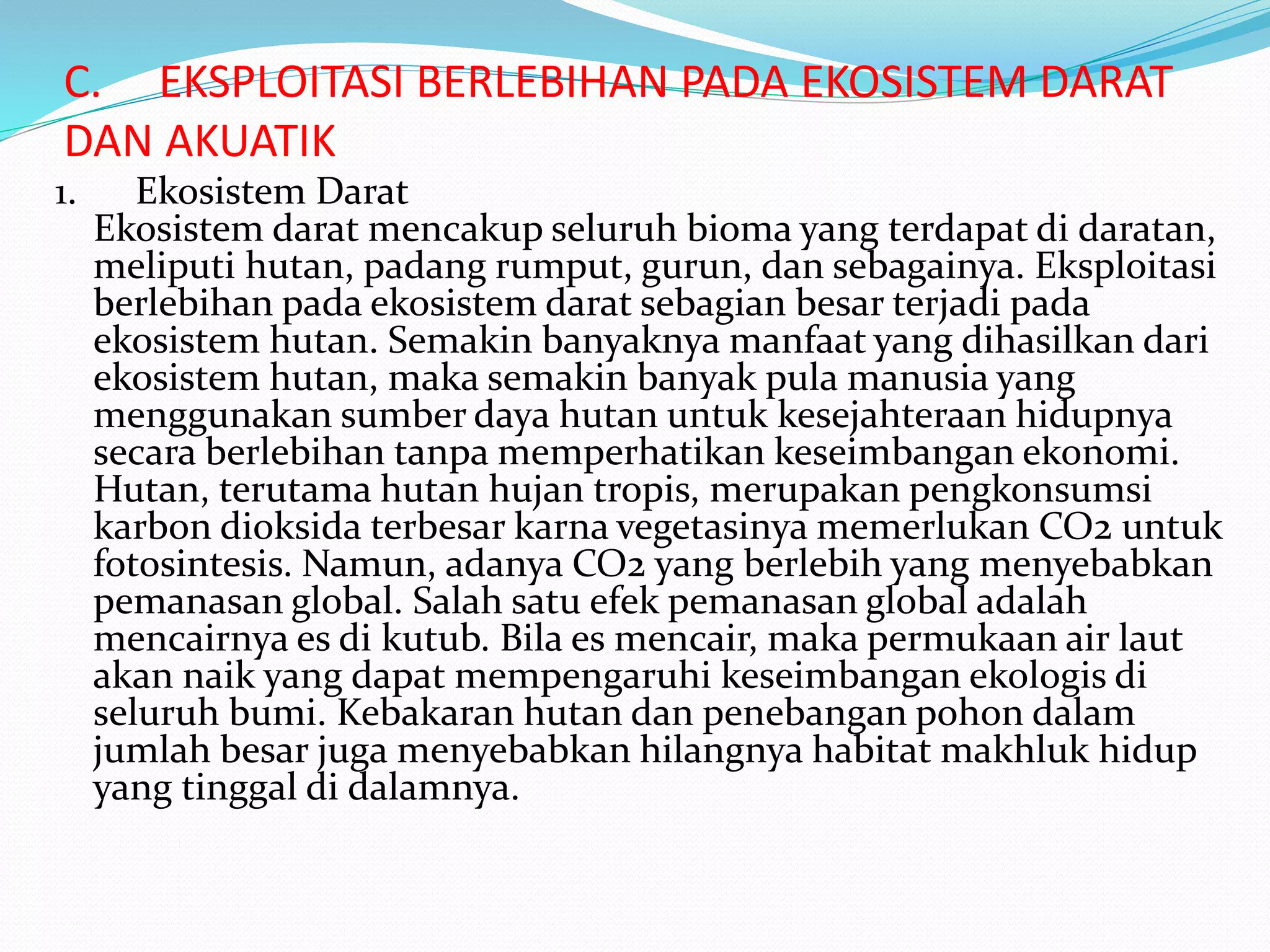 Keseimbangan lingkungan | PPTX