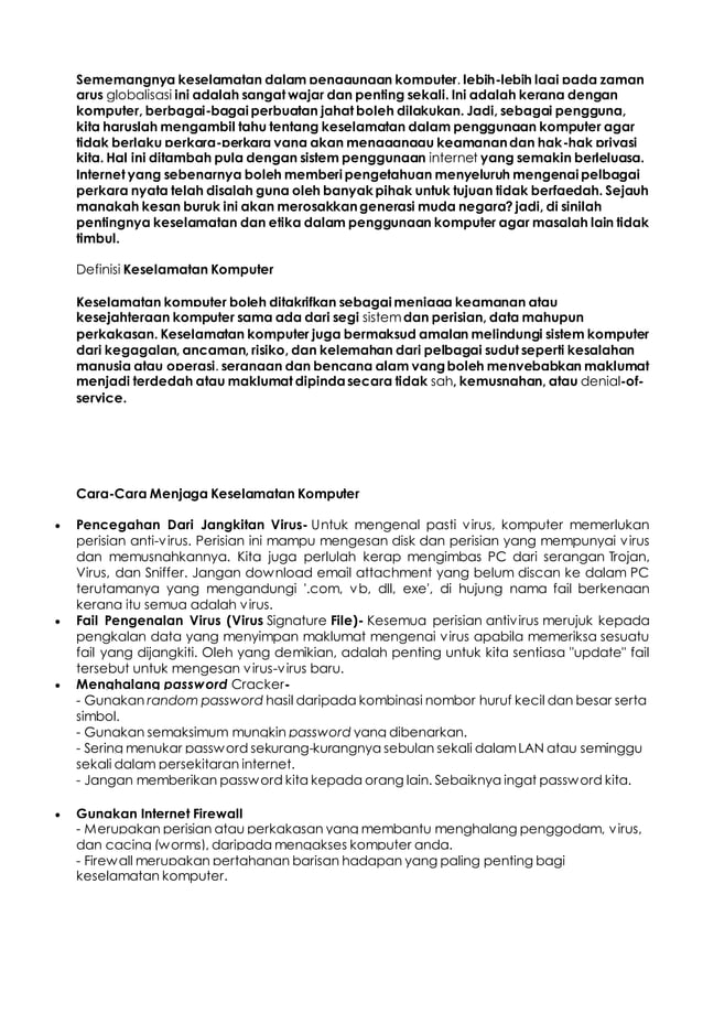 Keselamatan data | PDF