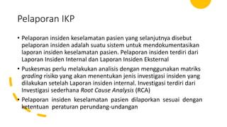 Keselamatan Pasien di Puskesmas | PPTX