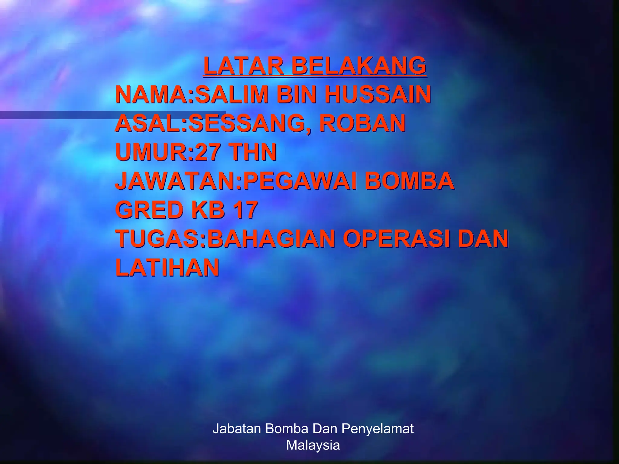 KESELAMATAN PENGHUNI ASRAMA (BOMBA & PENYELAMAT).ppt