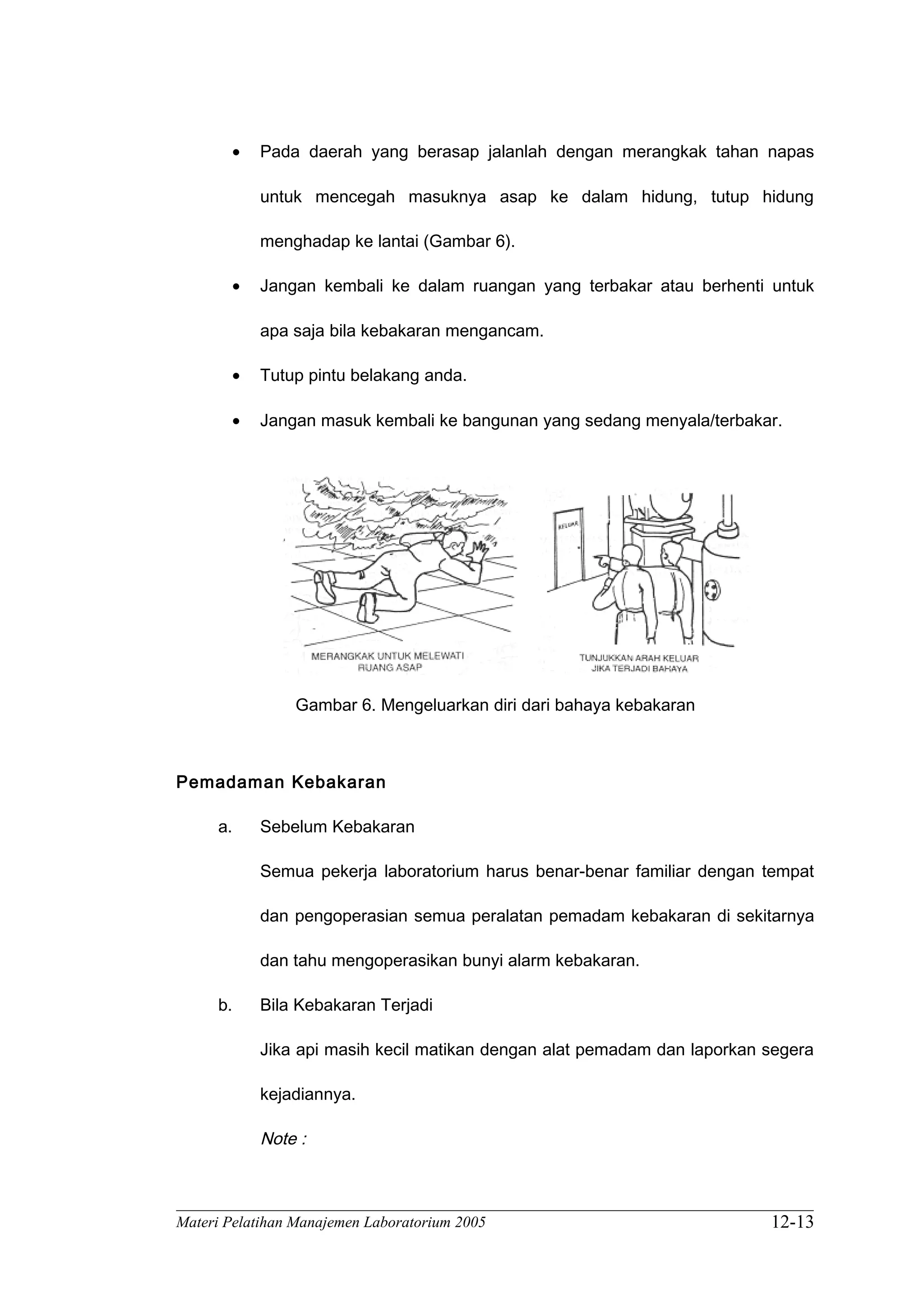 Keselamatan laboratorium | DOC