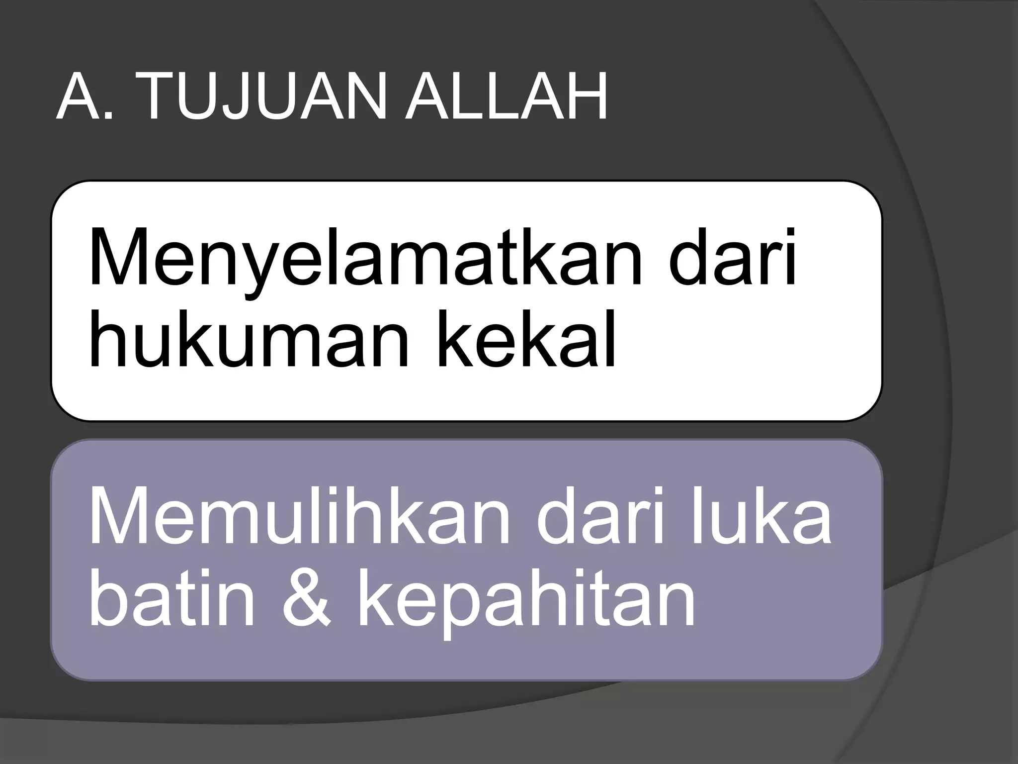 Kesembuhan Luka Batin | PPTX