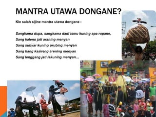Kesenian Banyumas - Cowongan Banyumasan | PPTX
