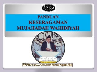 Keseragaman mujahadah wahidiyah | PPT
