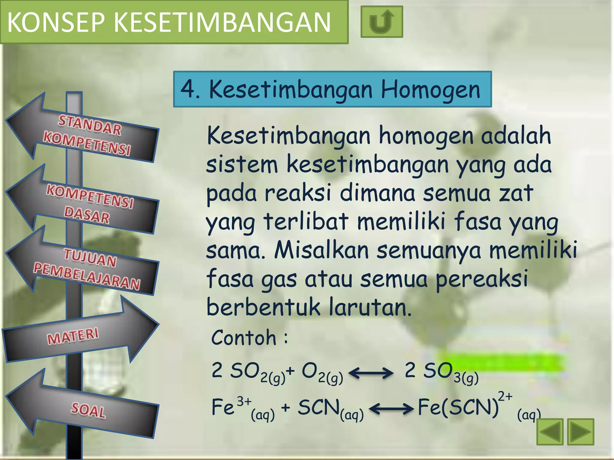 Kesetimbangan kimia | PPTX