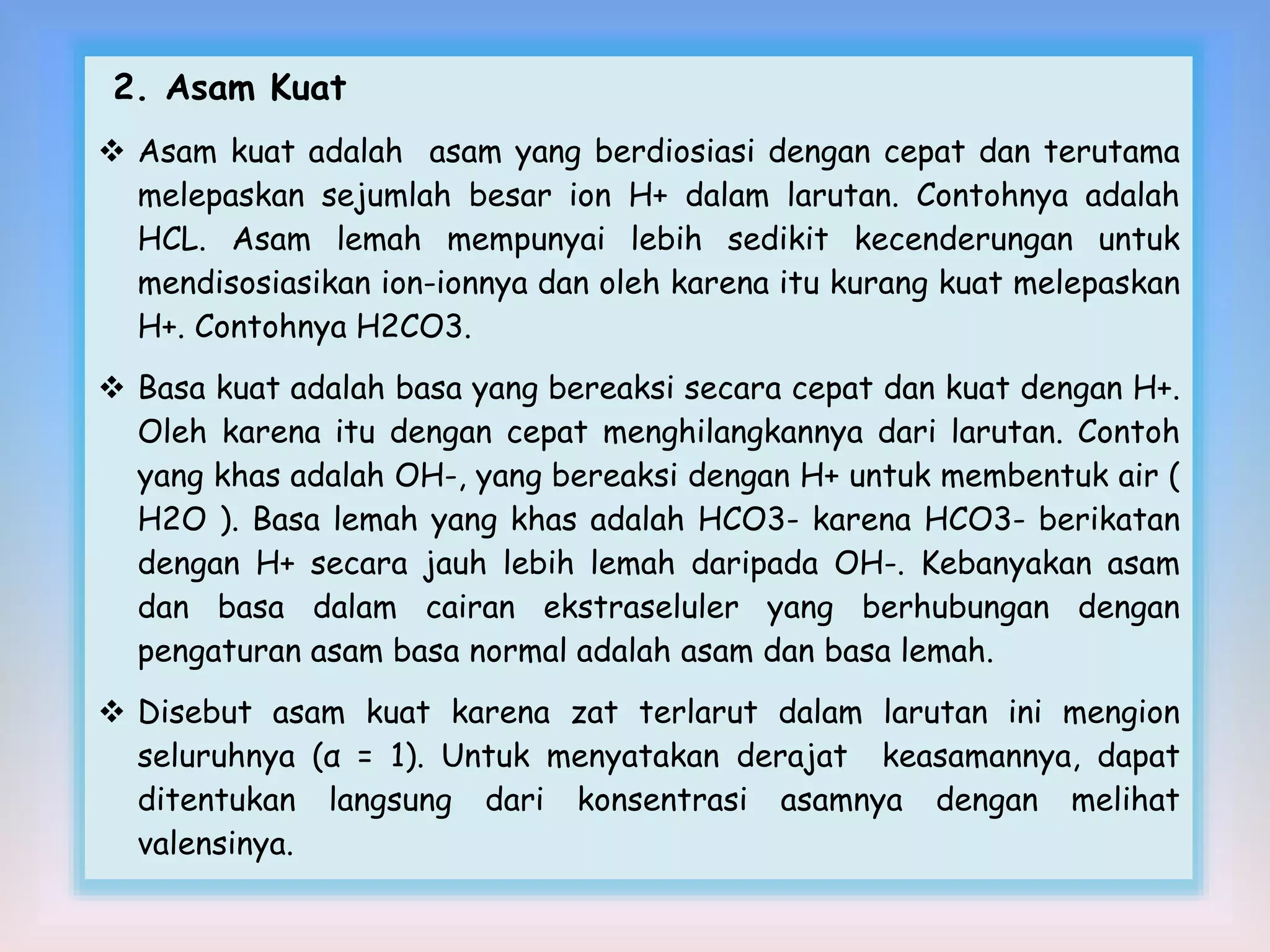 Kesetimbangan asam basa KLP.8 | PPTX