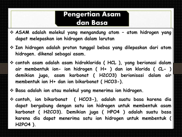 Kesetimbangan asam basa KLP.8 | PPTX